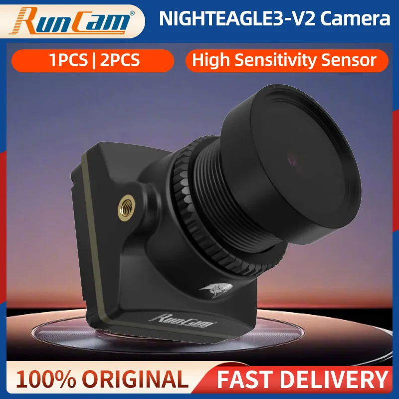 1-2PCS-RunCam-Night-Eagle-3-V2-FPV-Camera-Starlight-Night-Vision-Camera ...