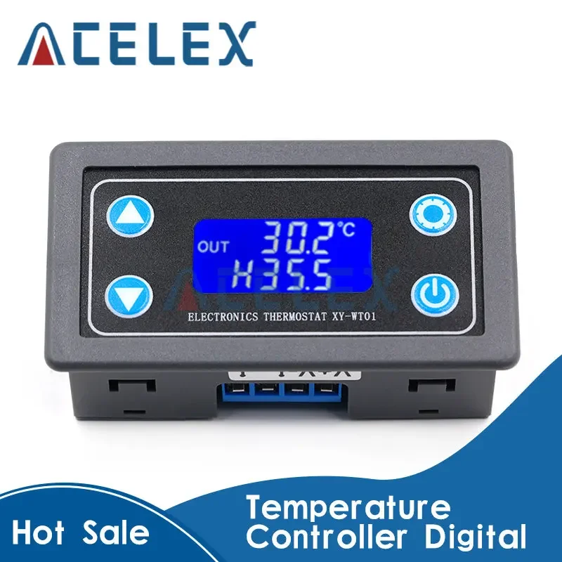 XY-WT01-Temperature-Controller-Digital-LED-Display-Heating-Cooling ...