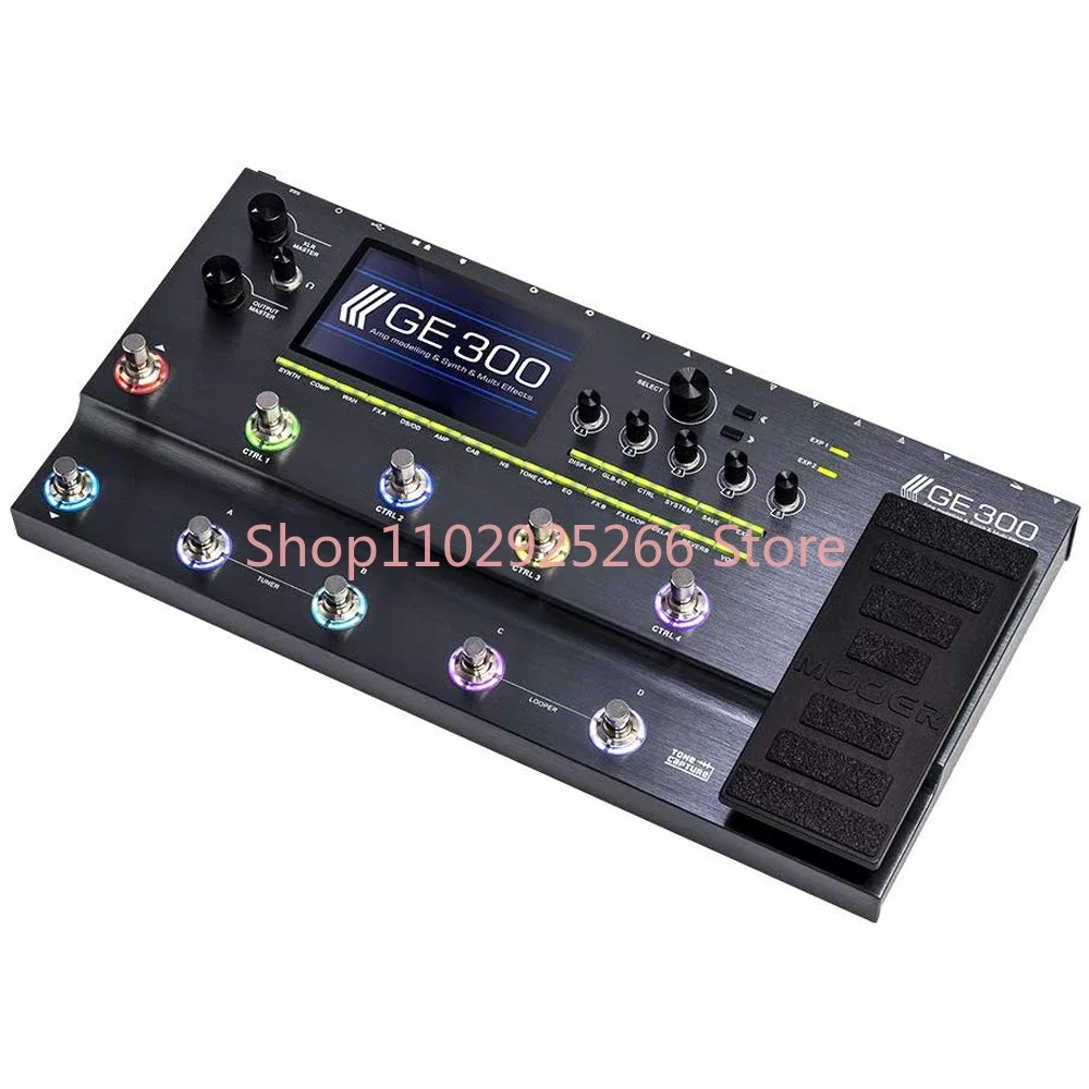 108-Amp-164-Effects-30Min-Loop-Mooer-Ge300-Guitar-Multi-Effects-Pedal ...