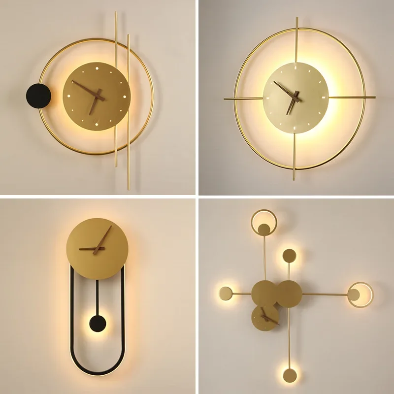 Modern-LED-Wall-Lamp-Clock-Sconce-for-Bedroom-Bedside-Living-Dining ...