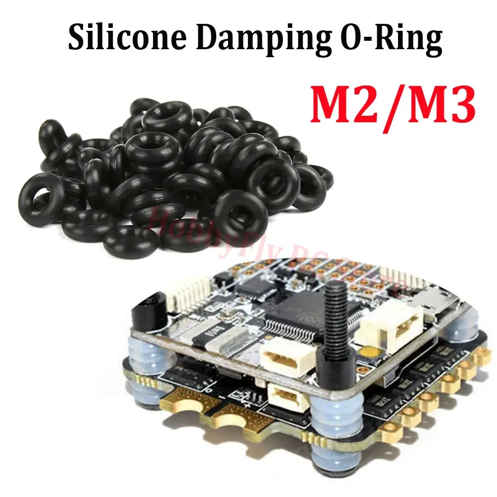 M2-M3-Silicone-Damping-O-Ring-for-FPV-Flight-Controller-Stack-F405-F411 ...