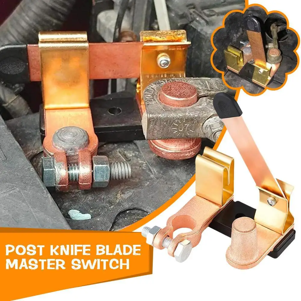 Top-Post-Knife-Master-Switch-12V-24V-Battery-Disconnect-Switch-Isolator ...