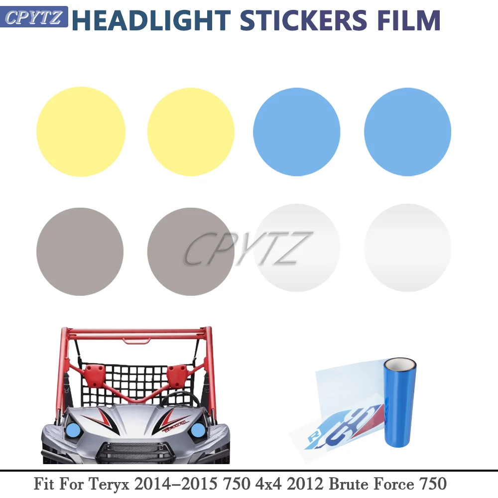 Headlight Stickers Headlight Vinyl Film Decal Fit For Teryx CAMO 2014 ...