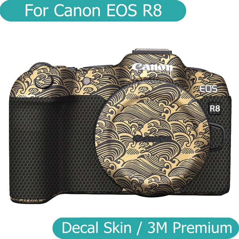 For Canon R8 Decal Skin Vinyl Wrap Film Mirrorless Camera Body ...