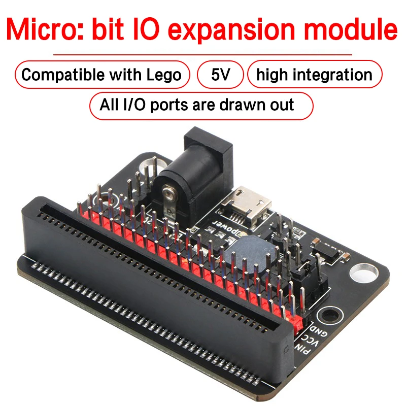 Emakefun-Microbit-Expansion-Board-Horizontal-With-On-Board-Passive ...