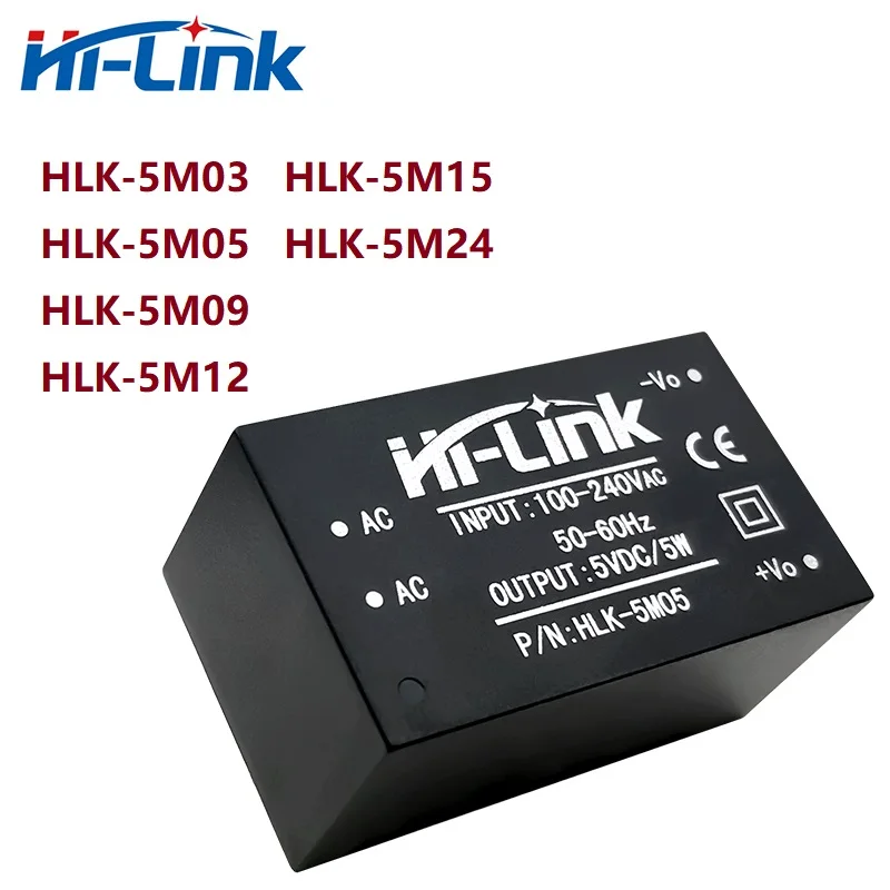 Free-Shipping-5pcs-HLK-5M05-Hi-Link-AC-DC-220V-To-5V-Mini-Switching ...