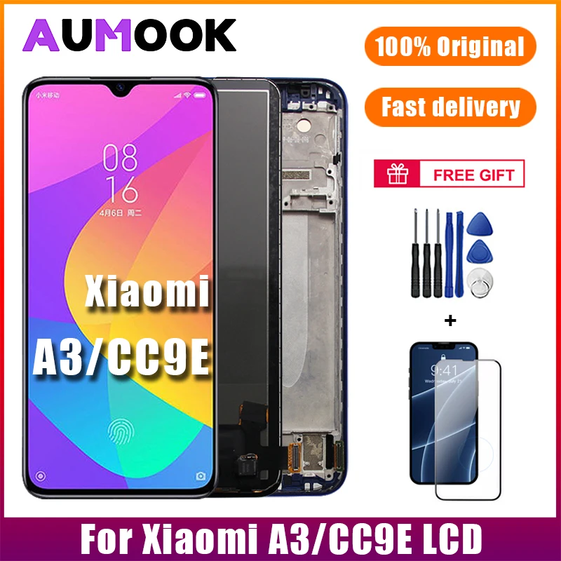 Tested-Display-For-Xiaomi-Mi-A3-M1906F9SH-M1906F9SI-Super-AMOLED-LCD ...