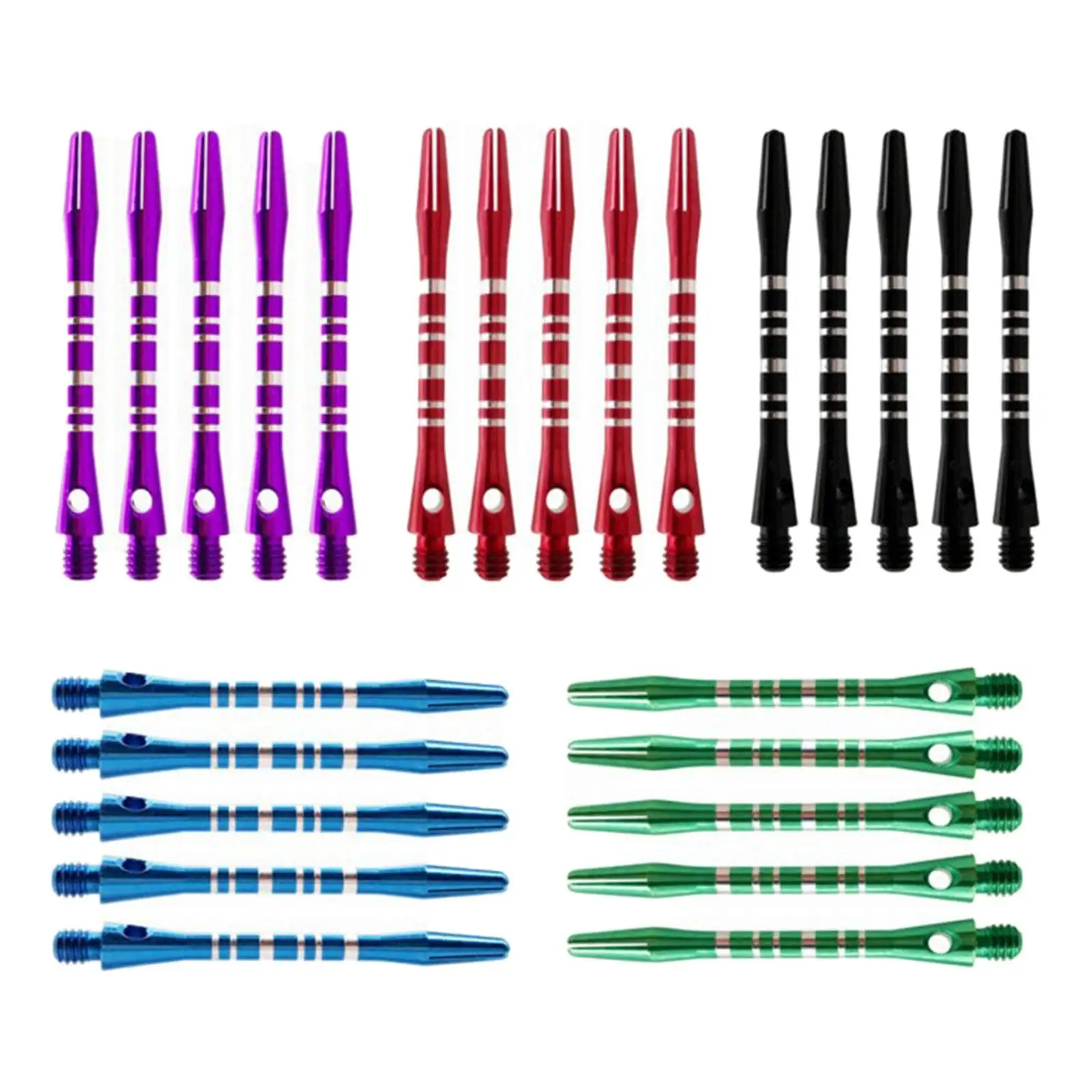 25Pcs-Dart-Shafts-Professional-Dart-Rod-Training-Practice-52-mm-Parts ...