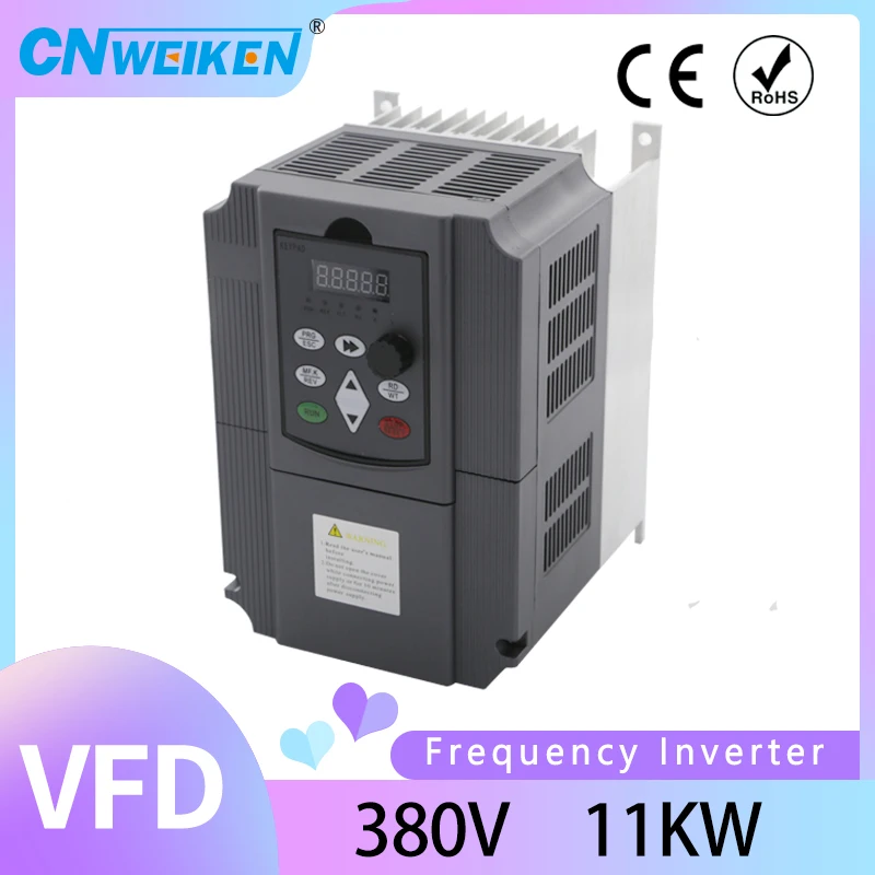 380V-11KW-3Phase-input-380v-to-3-Phase-Output-380v-Frequency-Converter-Adjustable-Speed-Drive ...