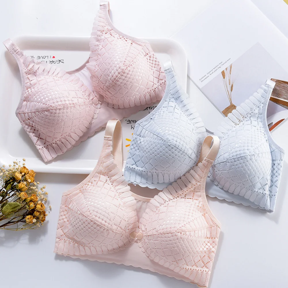 Soft-Pregnant-Women-s-Bras-Breathable-Front-Opening-Buckle-Anti-Sagging ...