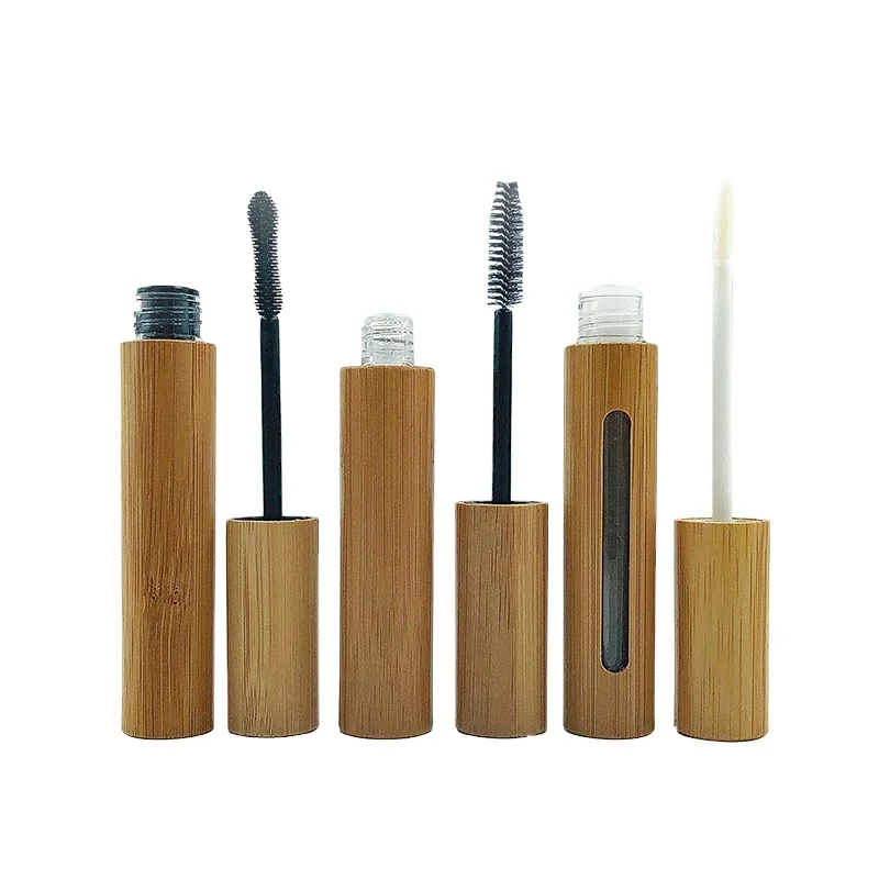 Bamboo Mascara Tube Eyelash Cream Container Biodegradable Packaging ...