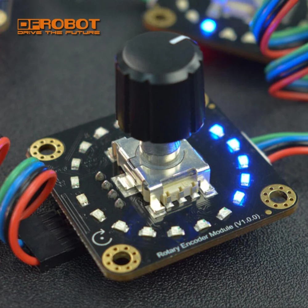 DFRobot-Gravity-cascadable-360-Degree-Rotary-Encoder-Module-Switch-I2C-data-output-for-Arduino ...