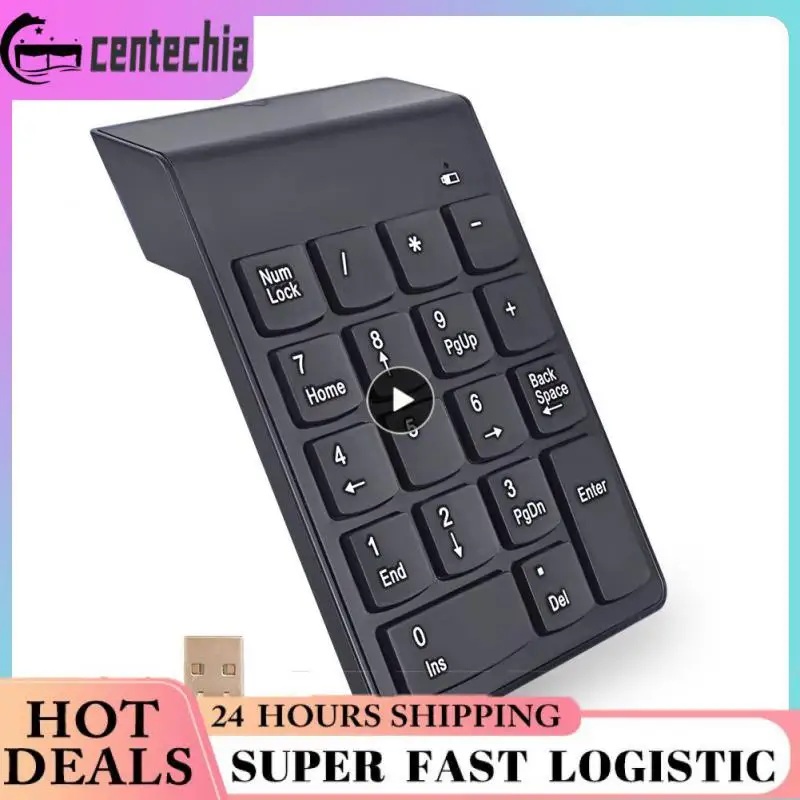 Mini-Wireless-Numeric-Keyboard-2-4GHz-Numpad-18-Keys-Digital-Pave ...