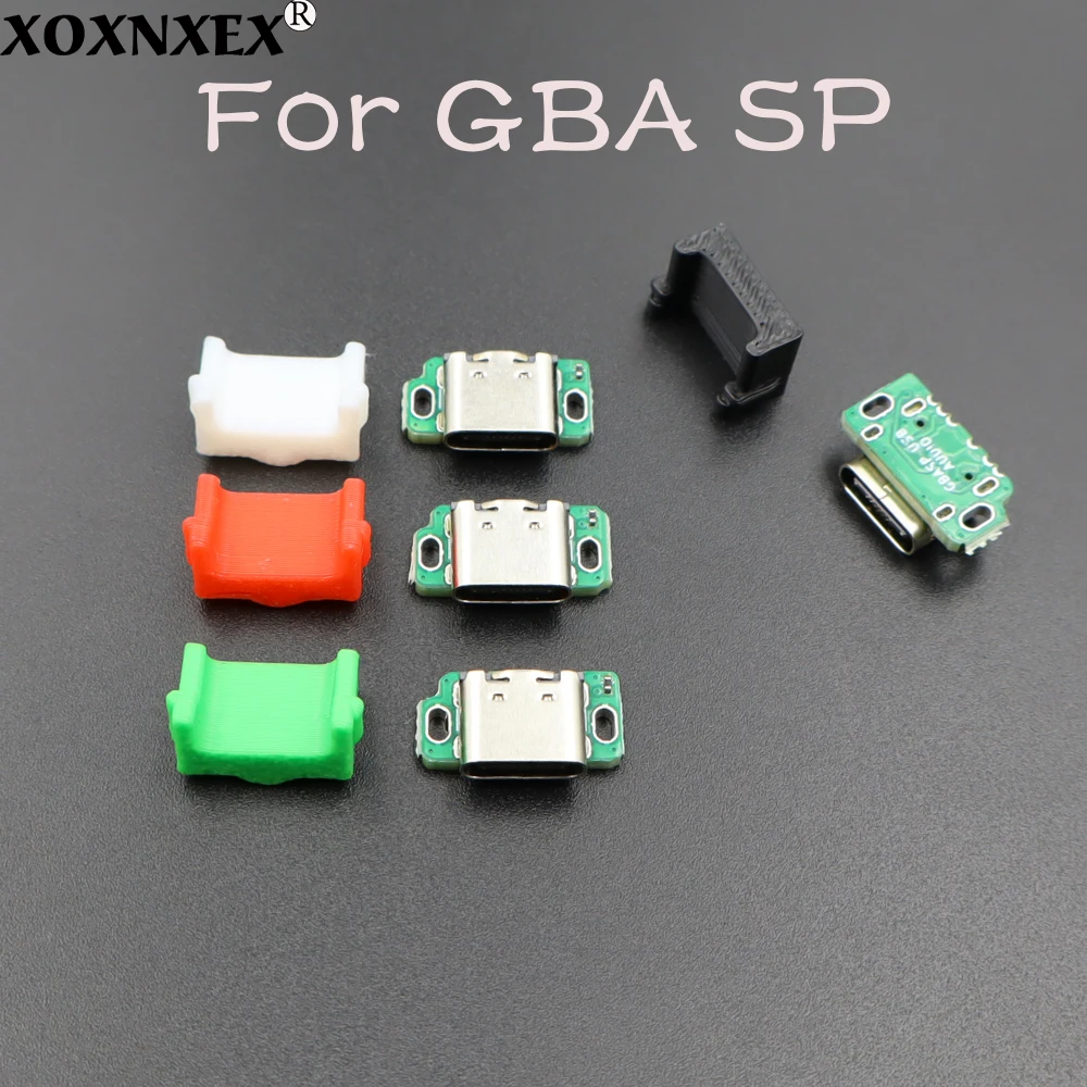 1Set USB-C USB Type-C Charging Port And Headphone Port For GAMEBOY ...