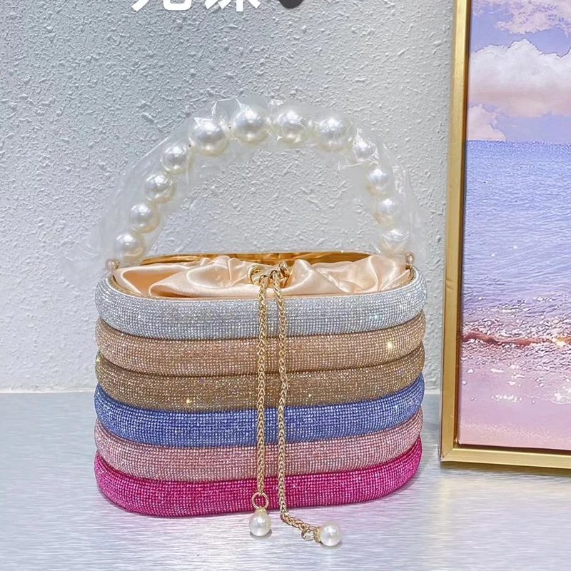 XIYUAN-20-colors-Stones-Long-Strap-Handbag-Rhinestone-Small-Handbags ...