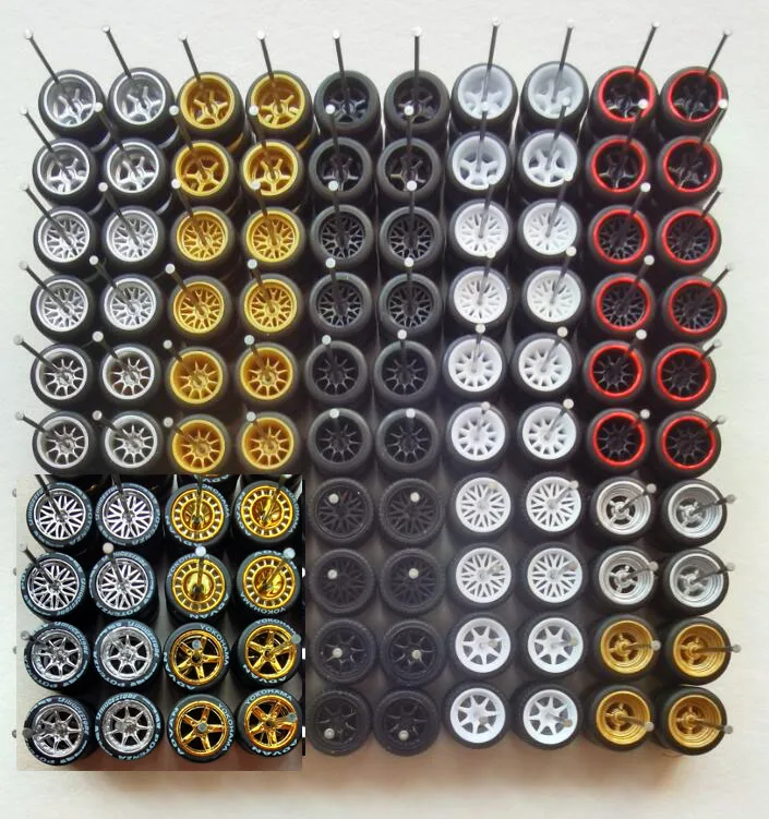 Promotion-50sets-for50-cars-11mm-Size-1-64-Hotwheels-Alloy-Car-Wheels ...