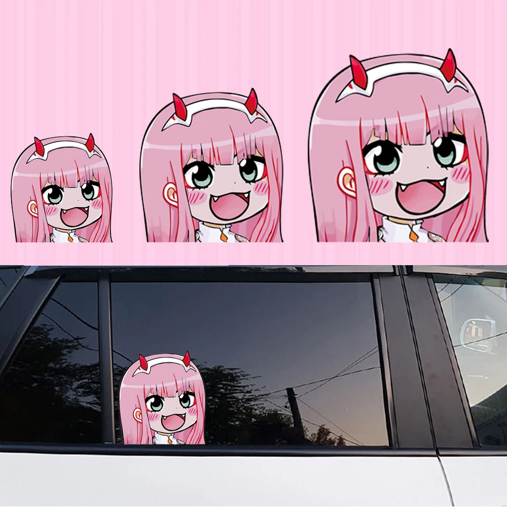 JDM-Japanese-Anime-Cartoon-Cute-Girl-Car-Stickers-Decor-Fuel-Tank-Cover ...