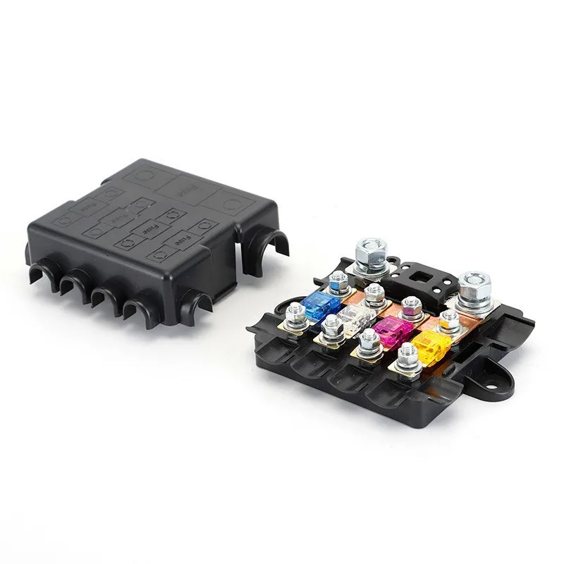 5ways Fuse Box With Bus Bar HEAVY DUTY Power Distribution Fuse Box ...