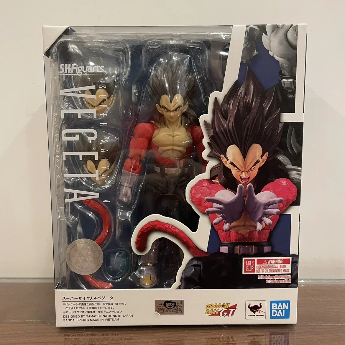Original-SH-Figuarts-Dragon-Ball-SHF-GT-Super-Saiyan-4-Vegeta-Goku ...