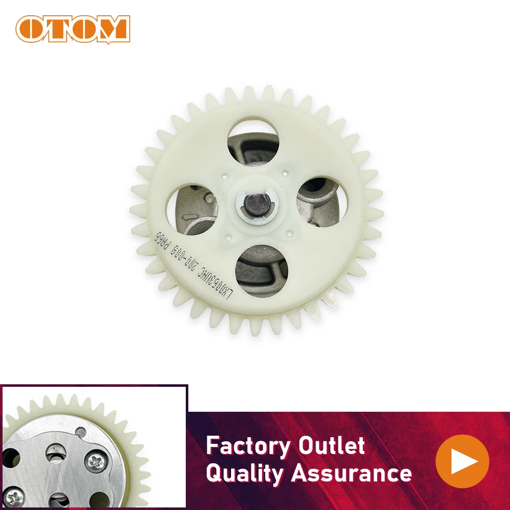 OTOM Motorcycle LONCIN Engine Oil Pump Gear 250cc YB250R Engine Part ...