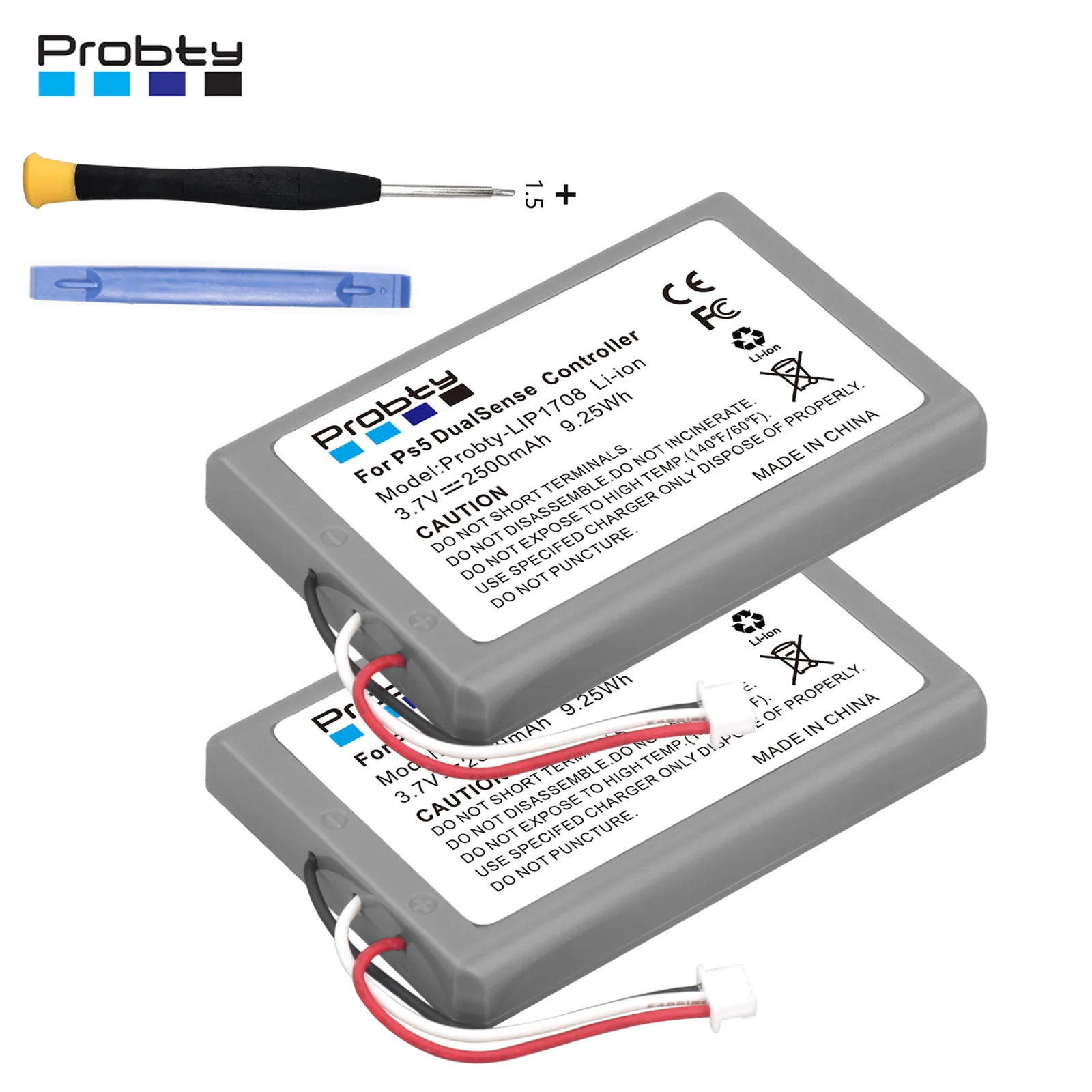 2500mah Lithium Battery Ps5 Lip1708 | Dualsense Controller Battery ...