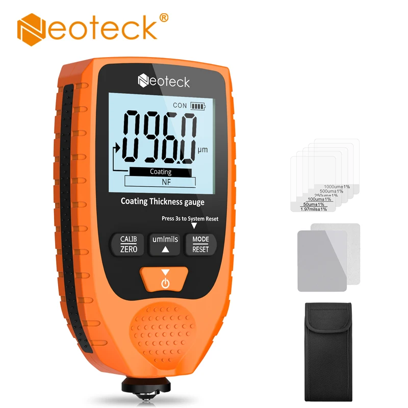 Neoteck-Car-Paint-Coating-Thickness-Gauge-Meter-Fe-NFe-probe-for-Both ...