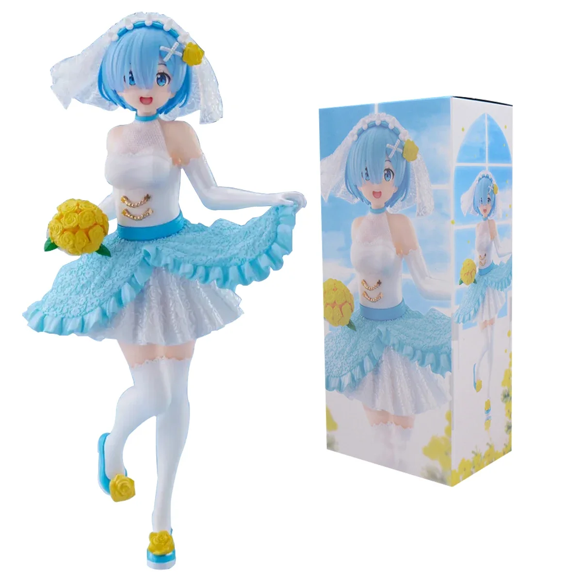 Figura-de-Anime-Rem-Bride-Re-Zero-kara-Hajimeru-Isekai-Seikatsu-Ram ...