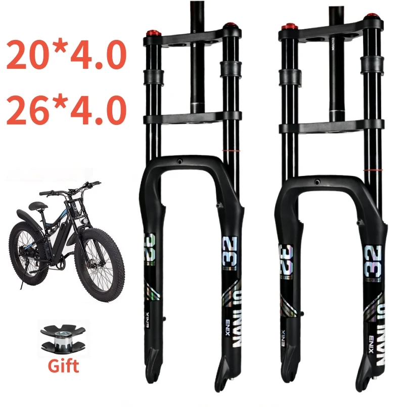 Double-Shoulder-Snow-Bike-Fat-Fork-20-4-0-Inch-26-4-0-Inch-Beach ...