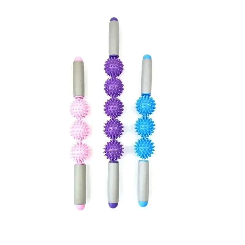 Hedgehog-Ball-Massage-Relax-Muscles-Exercise-Roller-Yoga-Stick-fascia ...