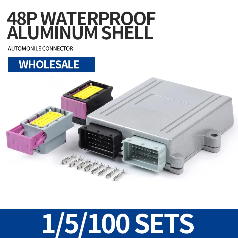 1-5-100-sets-48P-ECU-electronic-control-unit-control-system-shell ...