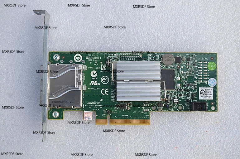 1PCS - MD3200 MD3220 6GB SAS card HBA card H200E 12DNW 012DNW 3DDJT ...