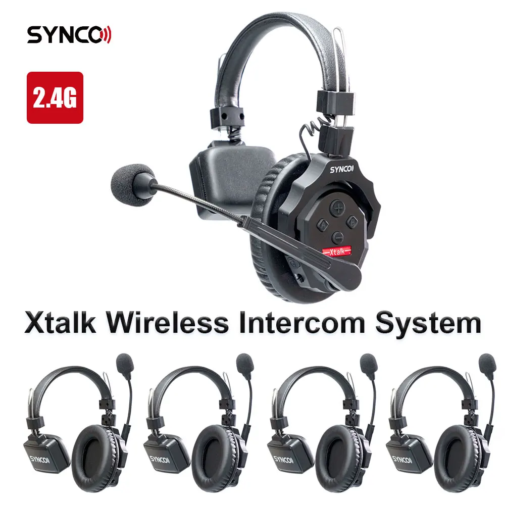 Synco-xtalk-2-4g-drahtloses-Intercom-System-x1-x2-x5-master-free-Noise ...