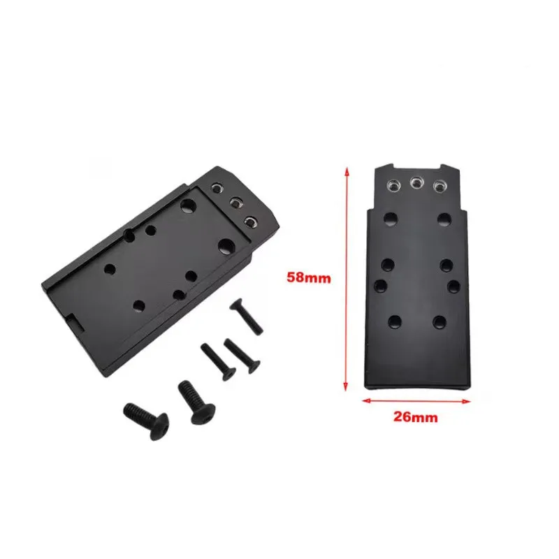 P320-Rear-Sight-Mount-Plate-Base-Mount-RMR-Mount-Fit-para-Universal-Red ...