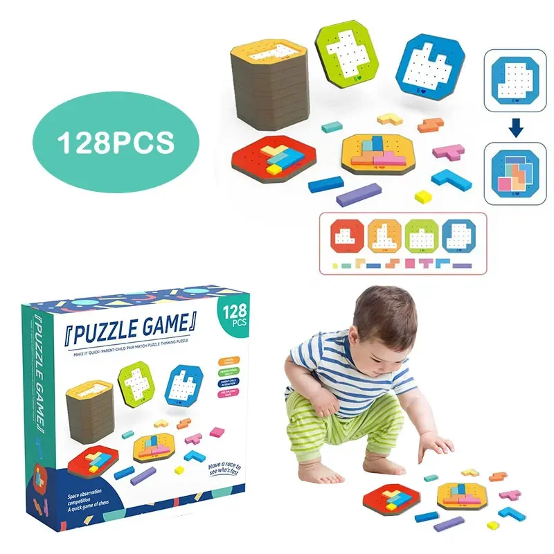 3D-Creative-Desktop-Puzzle-Game-Tangram-Math-Toys-Building-Blocks-Board ...