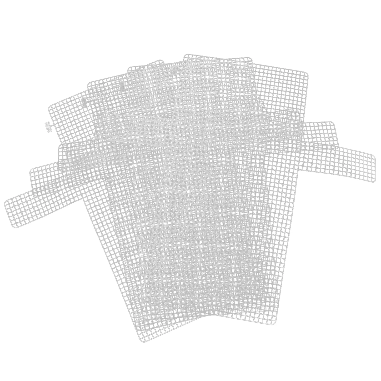 4-Pcs-Large-Plastic-Canvas-Clear-Purses-Plastic-Handmade-Bag-Sheets ...