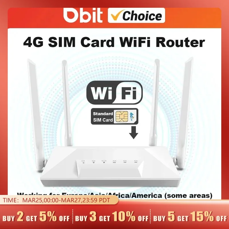DBIT-Wifi-Router-Modem-4G-WiFi-SIM-Card-Lte-Router-4-5dBi-High-Speed ...