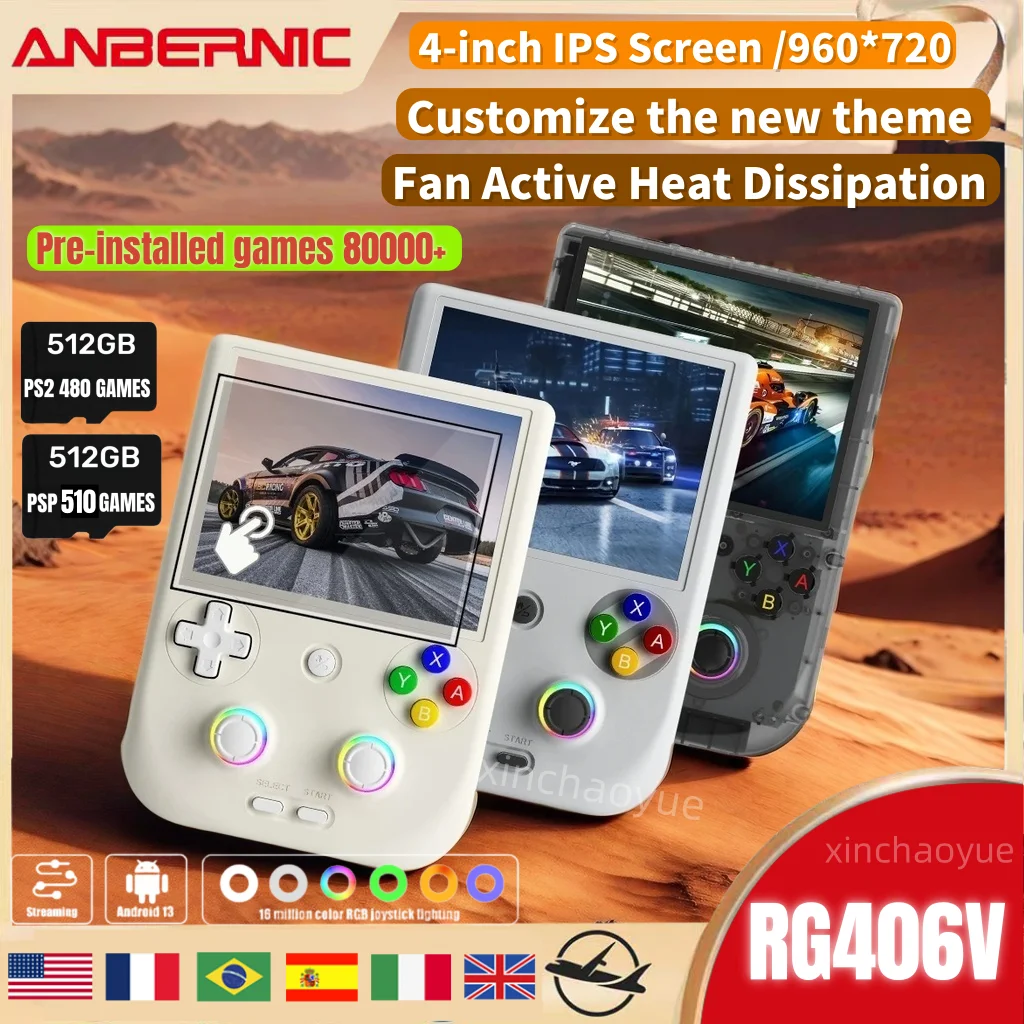 ANBERNIC-RG406V-Retro-Handheld-Game-Video-Player-Console-4-inch-IPS ...