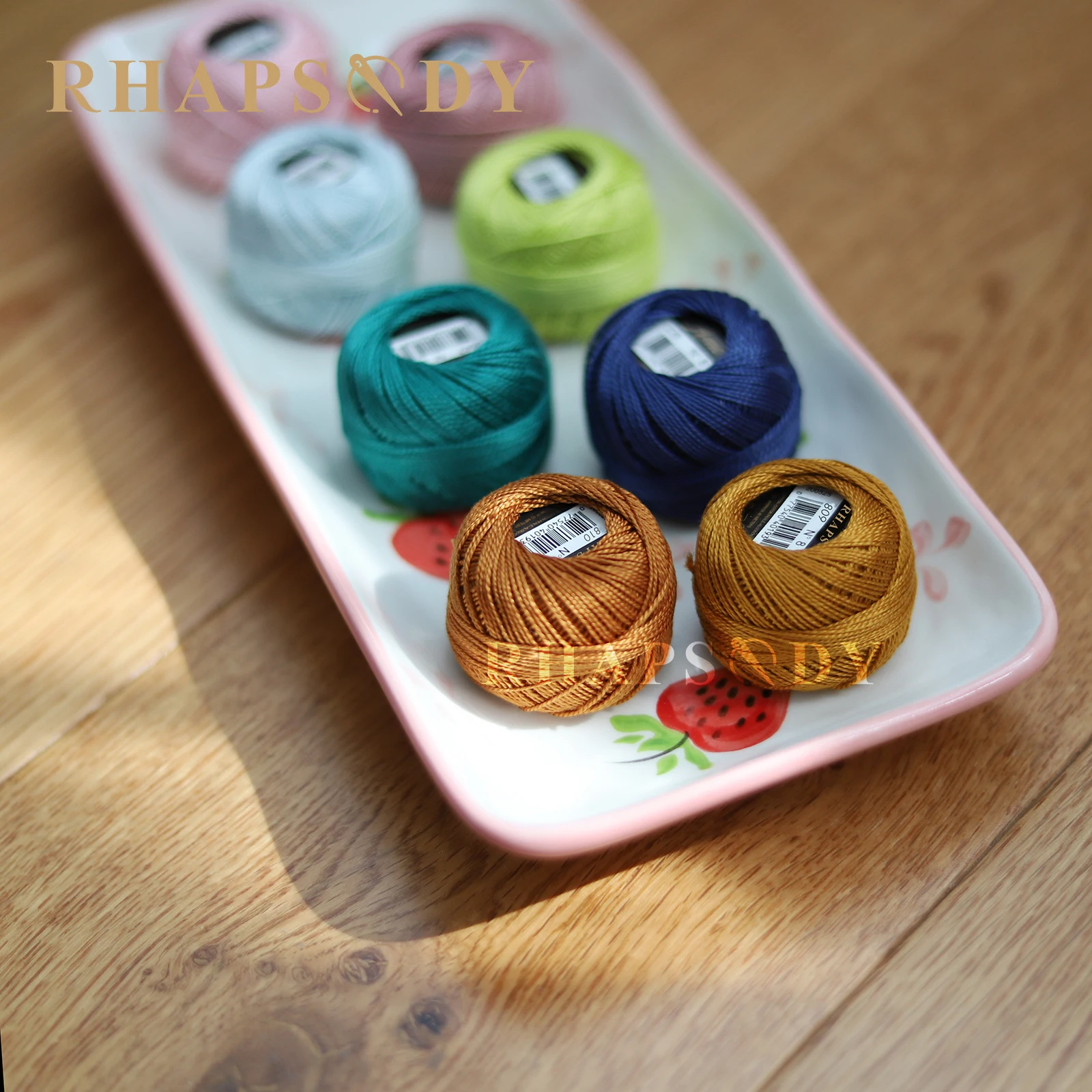 Rhapsody-8-Perle-Cotton-Embroidery-Thread-Balls-for-Crochet-Hand ...