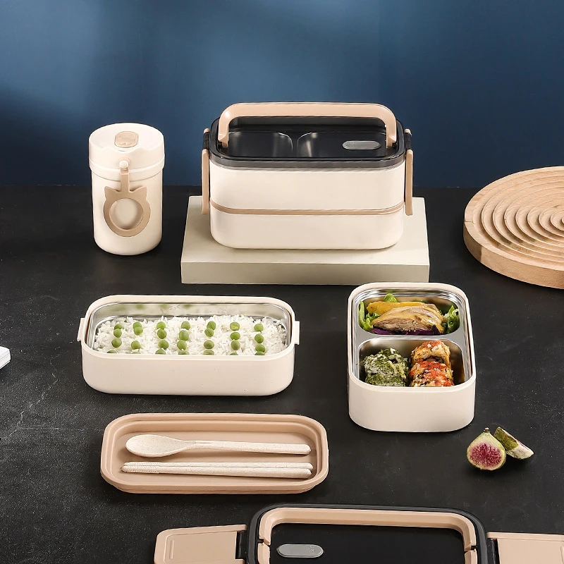 316-Stainless-Steel-Microwave-Lunch-Box-For-Student-Kids-Office-Worker ...