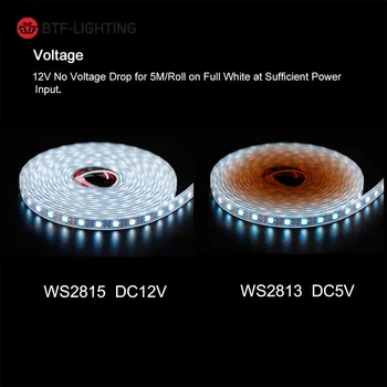 WS2815 DC12V WS2812B WS2813 LED Strip Light RGB Individually ...