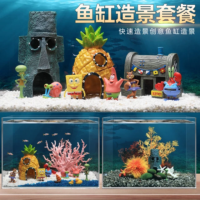 Spongebob Themed Fish Tank