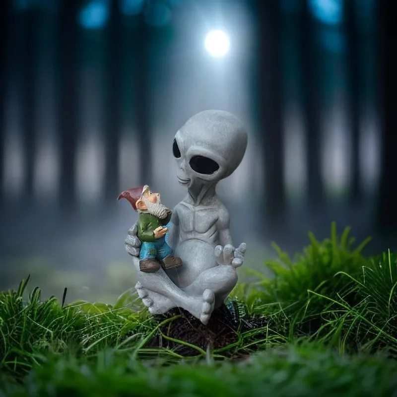 Alien-gena-cruzado-para-decoraci-n-de-jard-n-enano-elfo-dise-o-de-arte ...