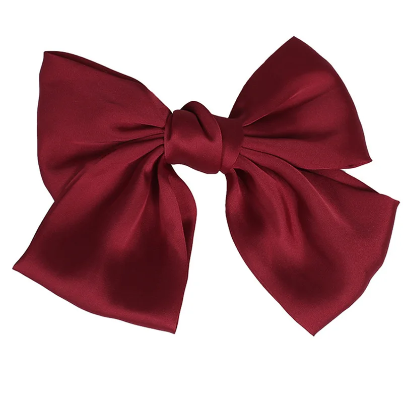 Red Satin Bow