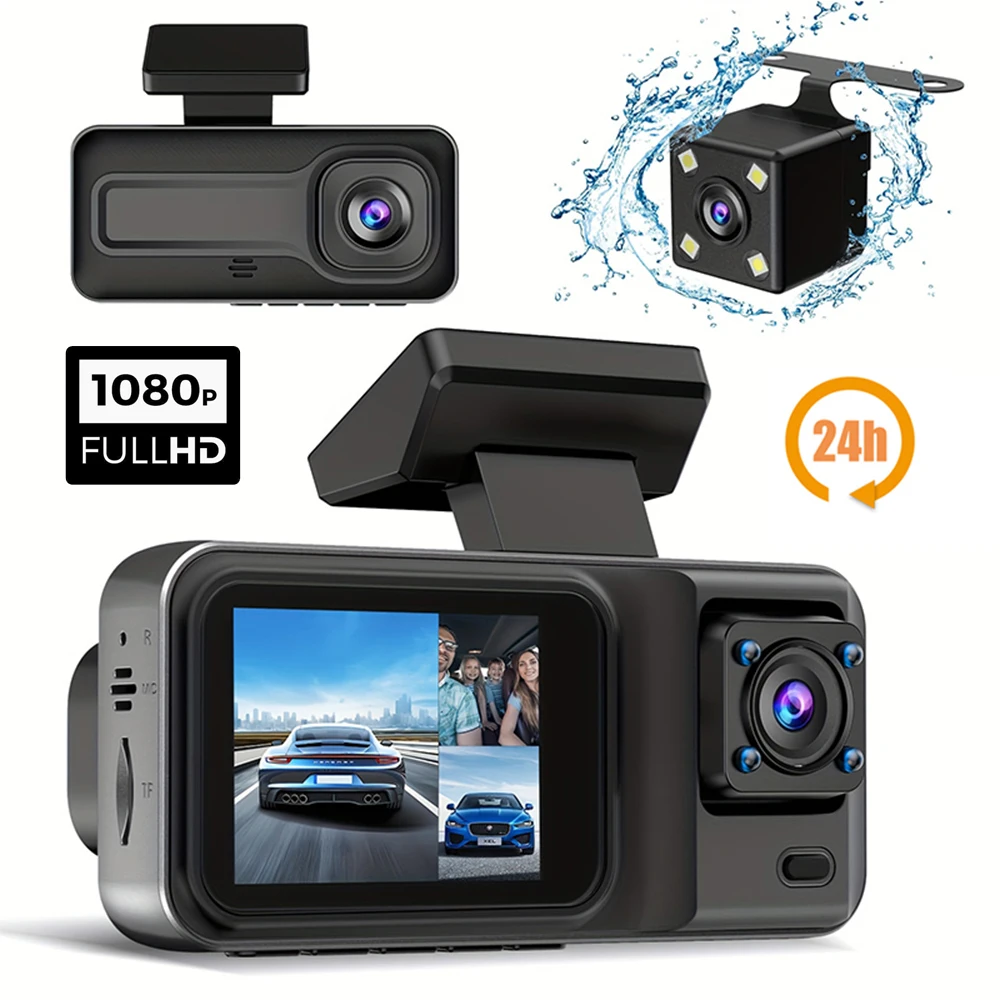 3-Channel-Dash-Cam-for-Cars-Black-Box-Camera-Car-DVR-1080P-Video ...