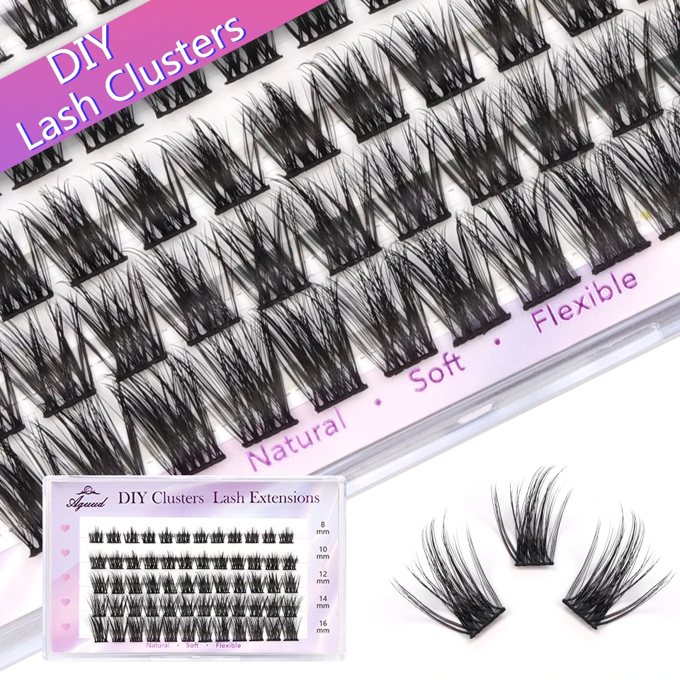 AGUUD-DIY-Eyelashes-Clusters-Premade-Volume-Fans-Lash-Extension ...