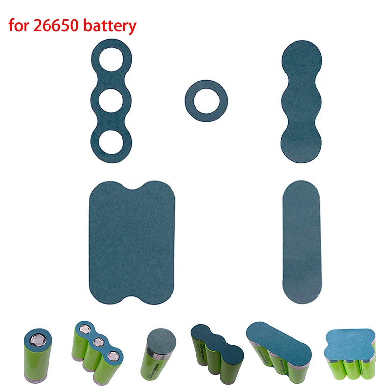 26650 Lithium Battery Special Insulating Gasket Barley Paper Hollow ...