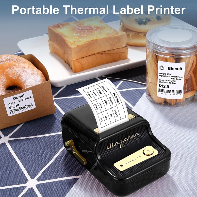 Niimbot-B21-Mini-Portable-Thermal-Adhesive-Label-Printer-Office ...