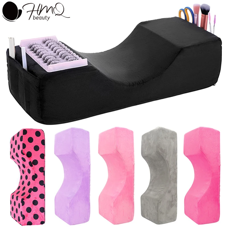 Grafted Eyelash Pillow Neck Support Grafting Lashes Memory Foam Cushion ...
