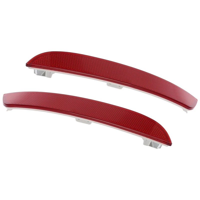 2Piece Bumper Reflector Strip Cover 63147182191 63147182192 Replacement ...
