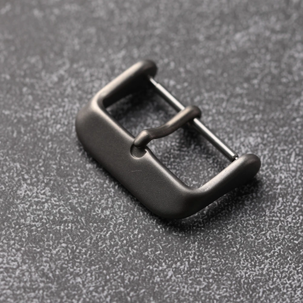 Titanium-Buckle-18MM-20MM-Matte-Non-Stainless-Steel-Buckle-Leather ...